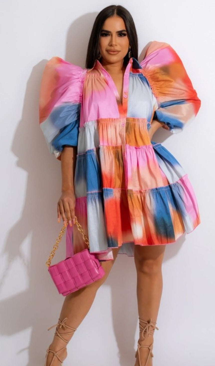 Pink Shade Soldier Dress/Top – Treasur's Secret Exchange Boutique